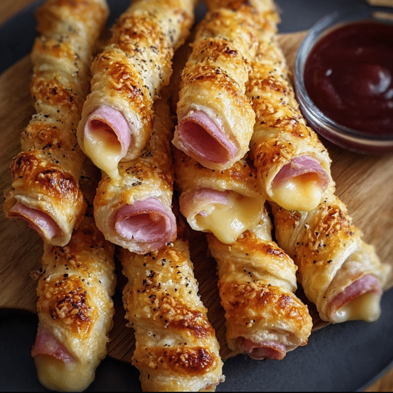 Ham and Cheese Sticks – Savory, Crispy & Perfect for Snacking ...